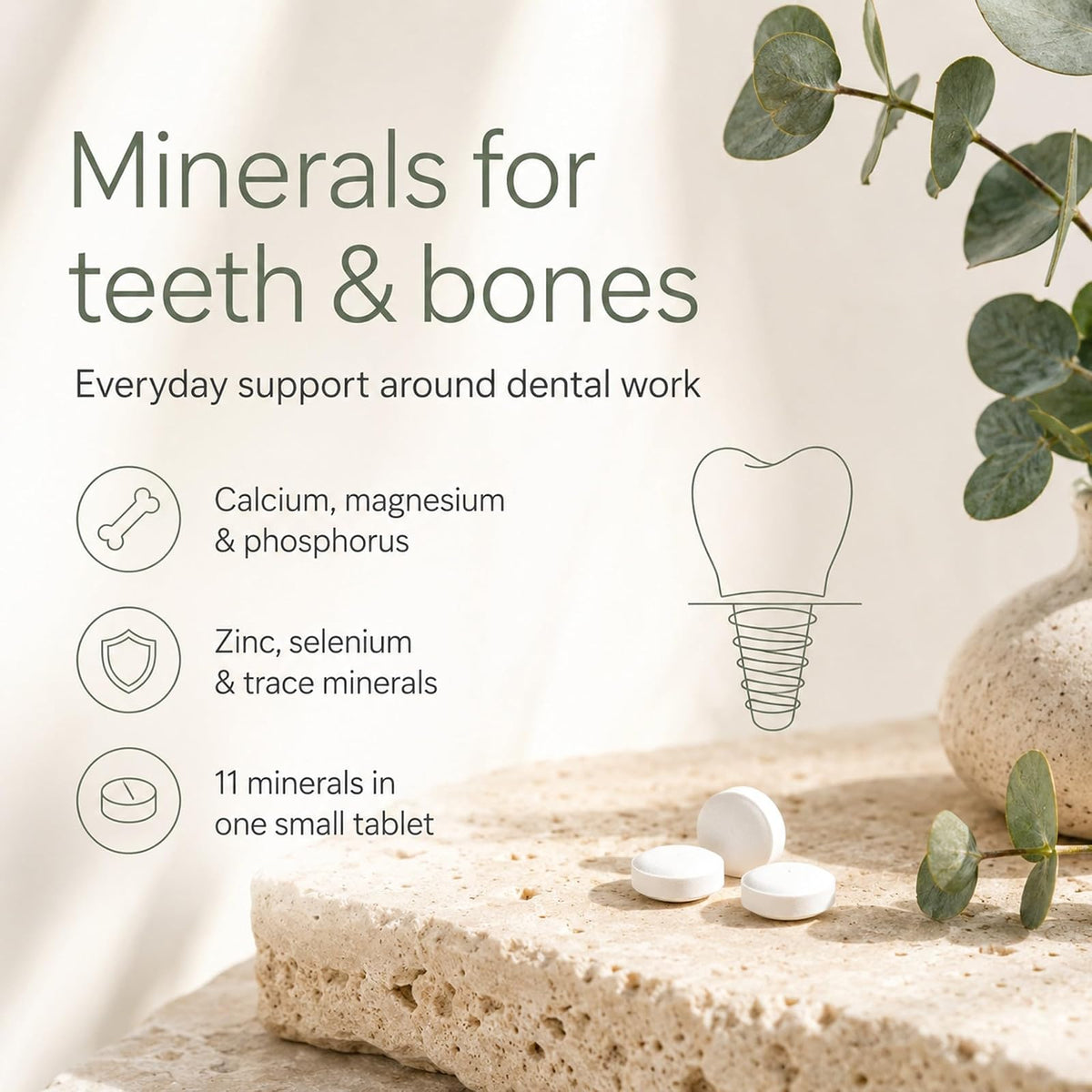 90 capsules of essential minerals