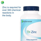 90 capsules of essential zinc