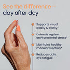 90 capsules of eye care supplements