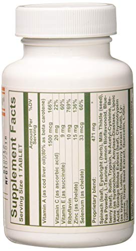 90 capsules of eye health nutrients