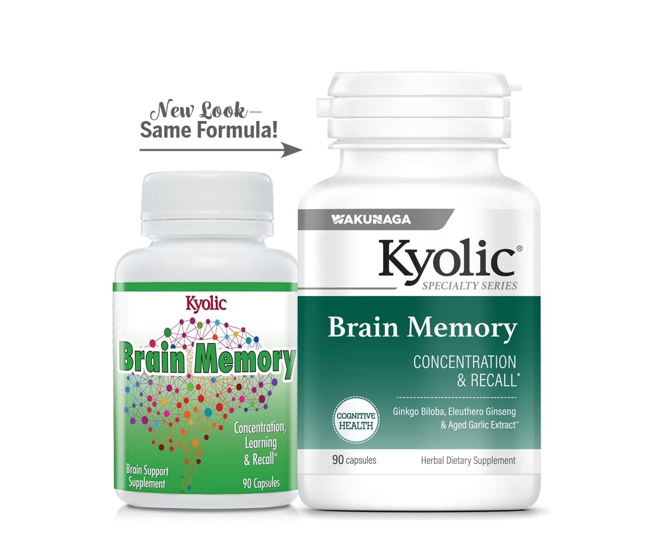 90 capsules of ginkgo biloba extract