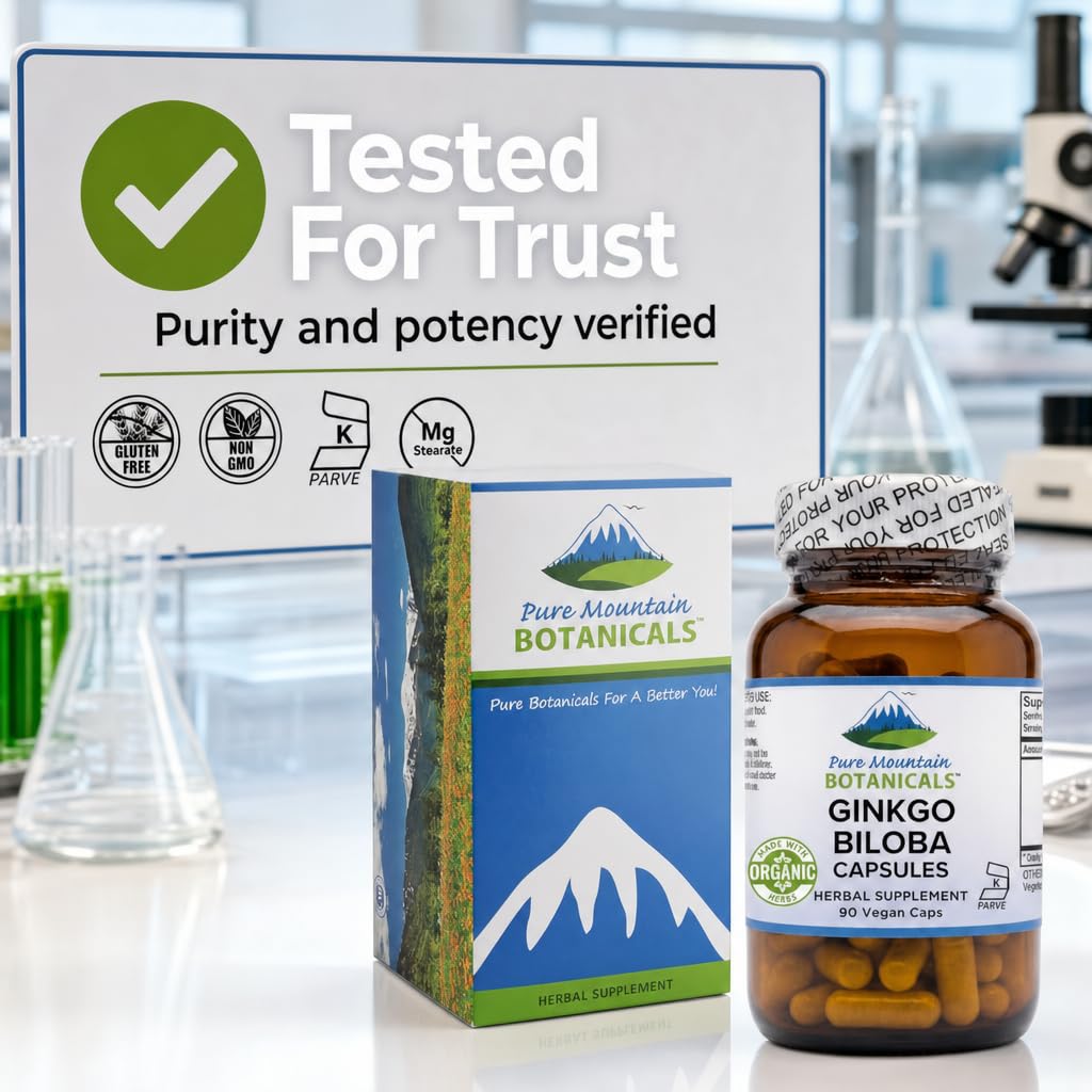 90 capsules of ginkgo biloba extract