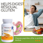 90 capsules of gluten digestive support