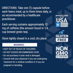 90 capsules of green coffee extract