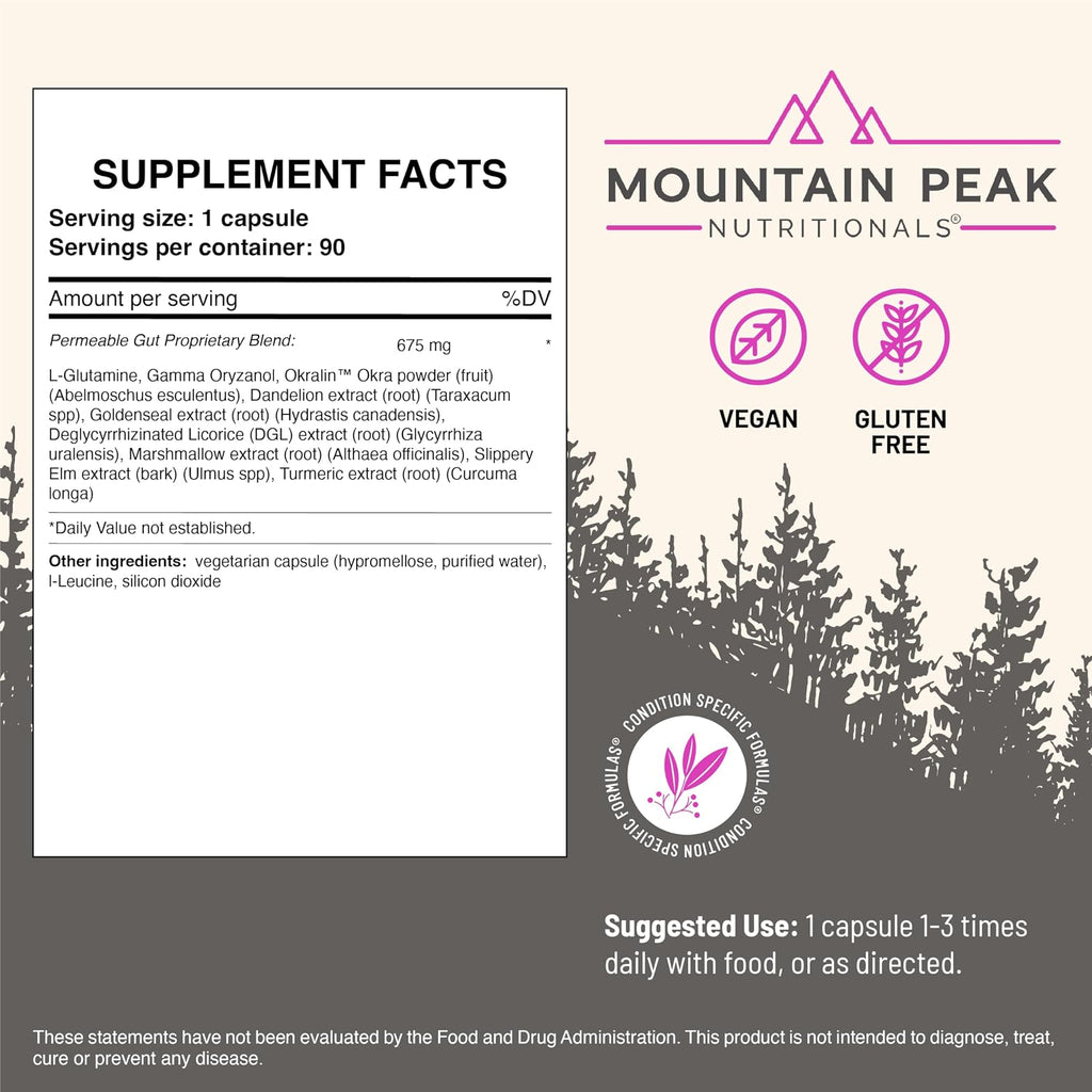 90 capsules of gut support