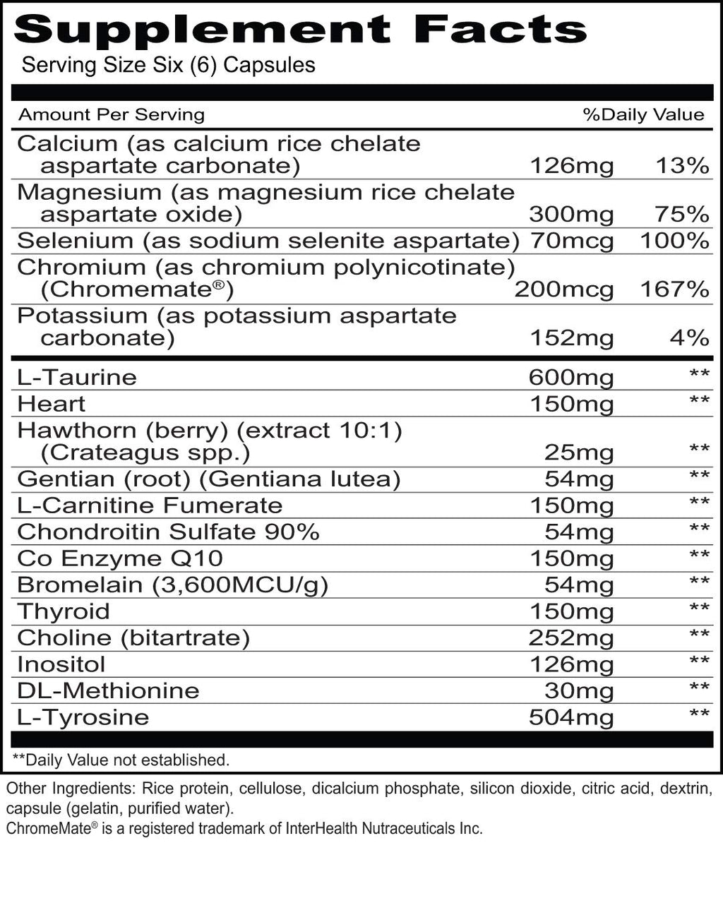 90 capsules of heart health vitamins