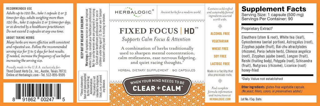 90 capsules of herbal wellness support