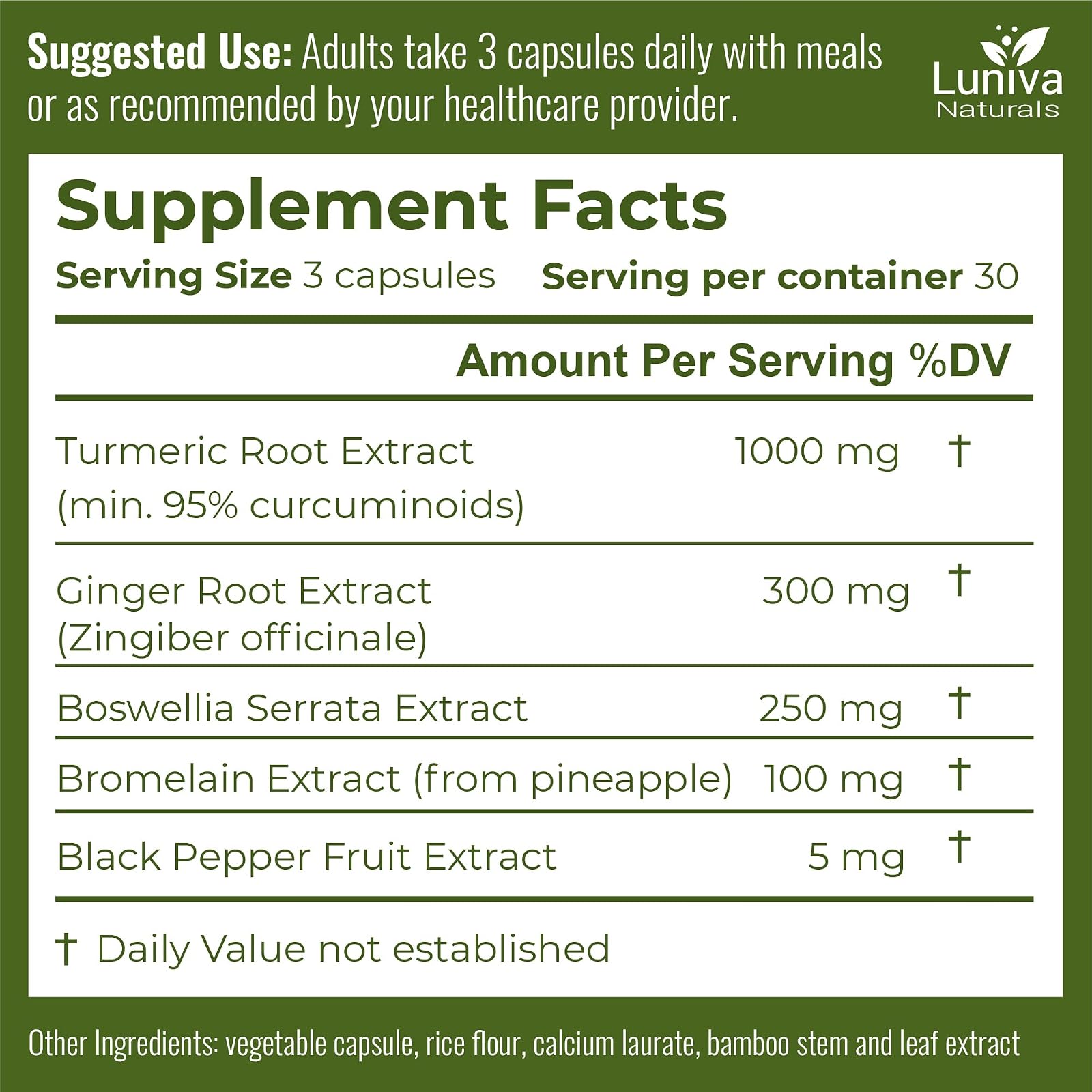 90 capsules of herbal wellness