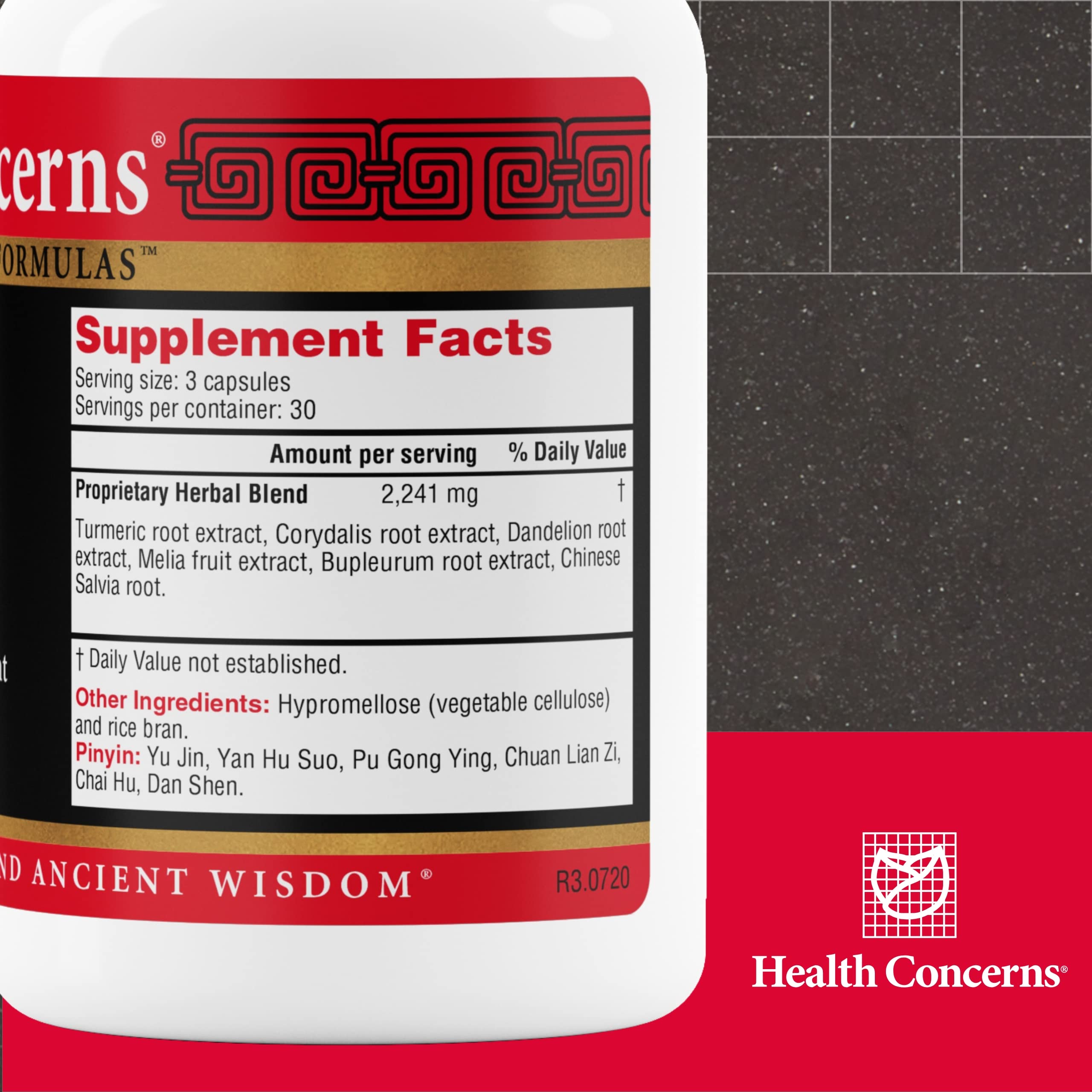 90 capsules of herbal wellness