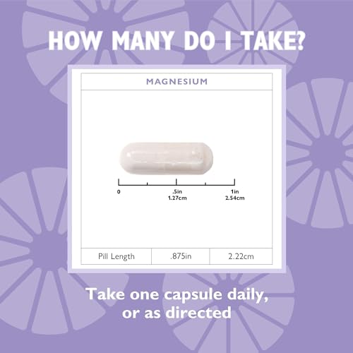 90 capsules of high-absorption magnesium