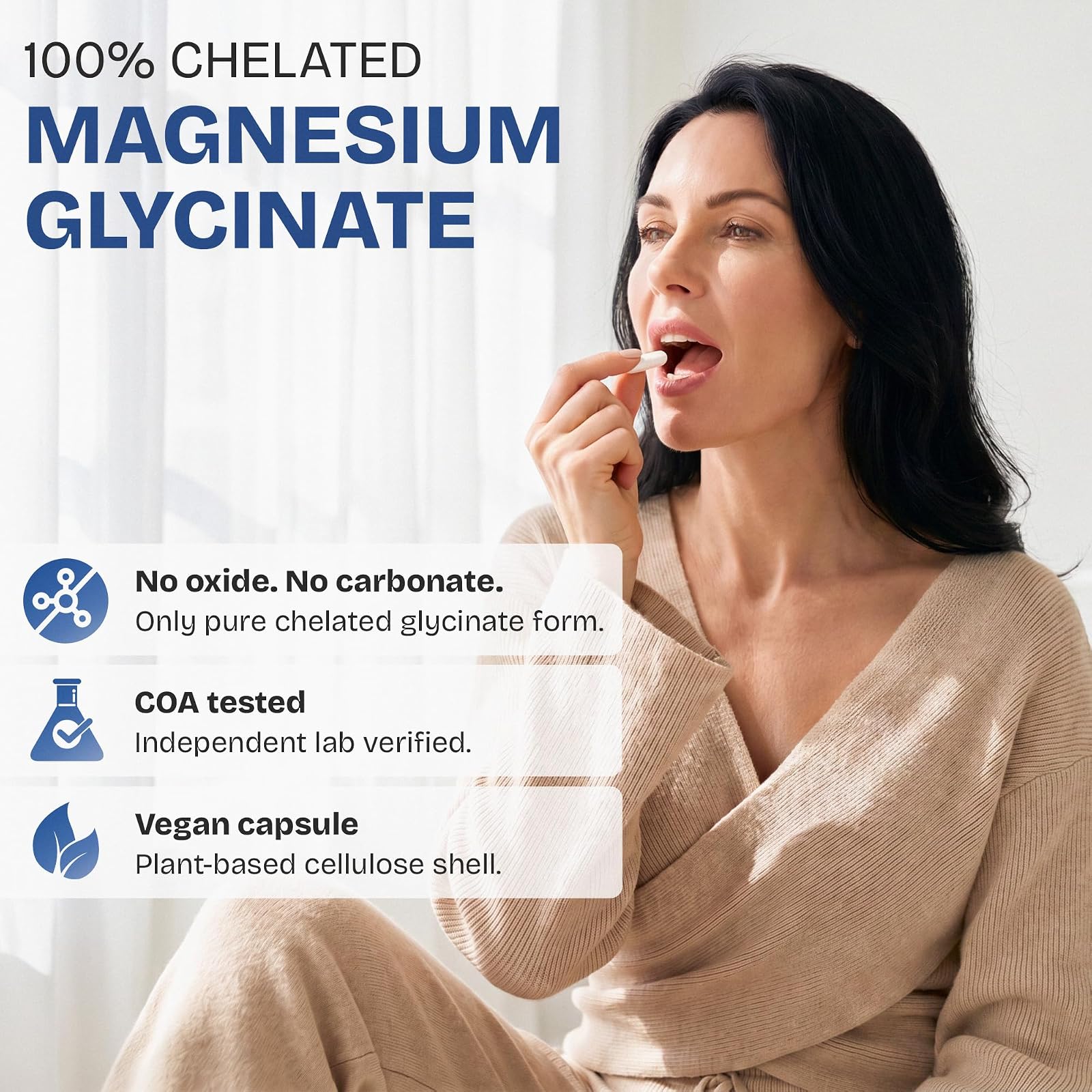 90 capsules of high-quality magnesium