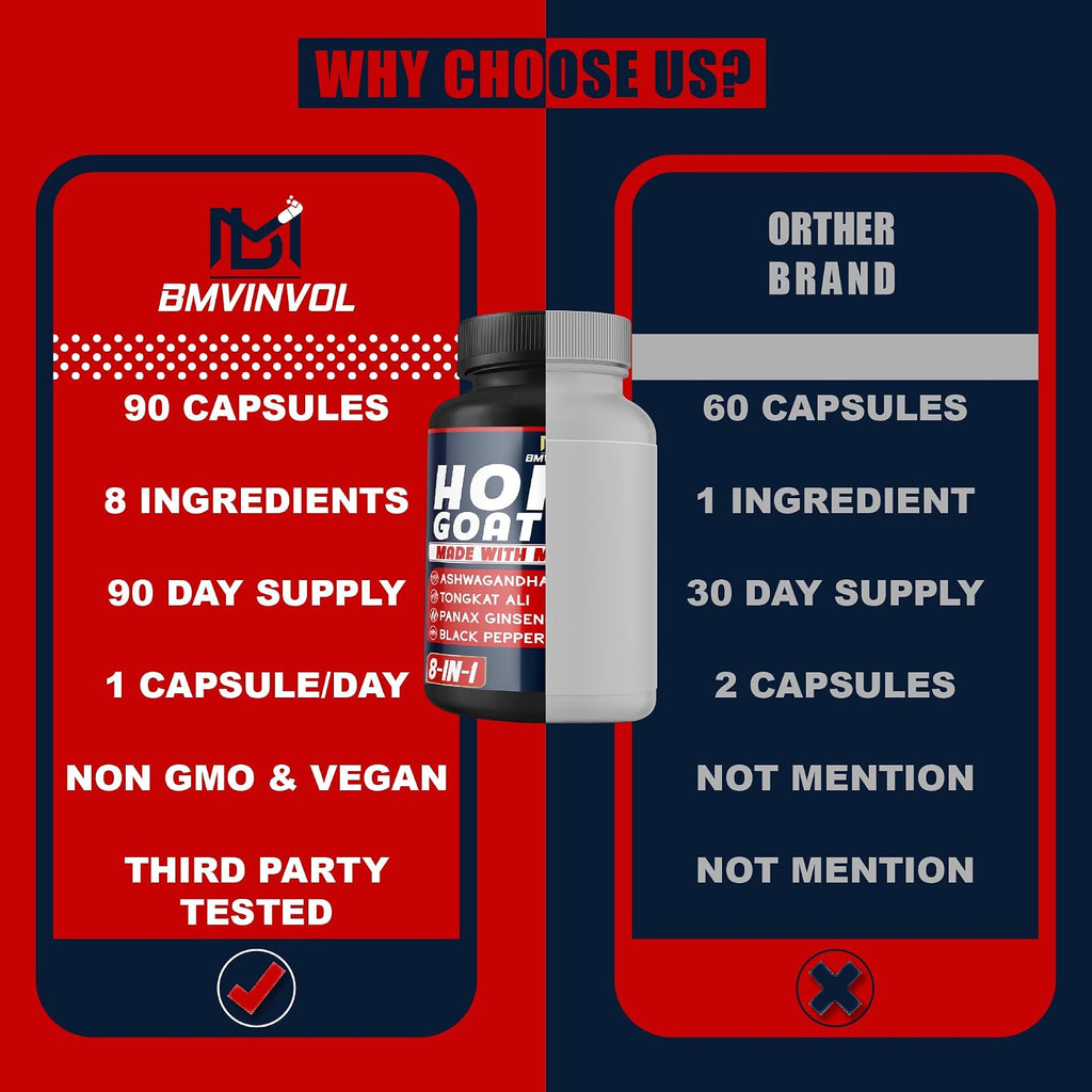 90 capsules of horny goat weed