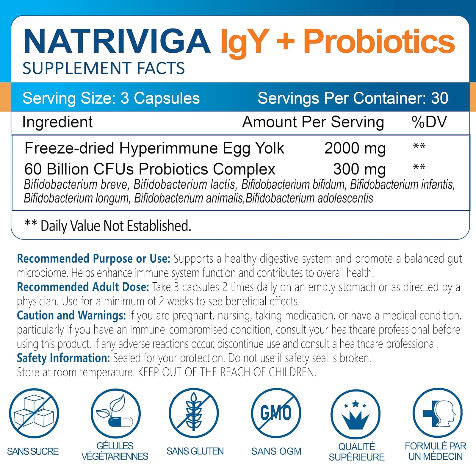 90 capsules of immune support