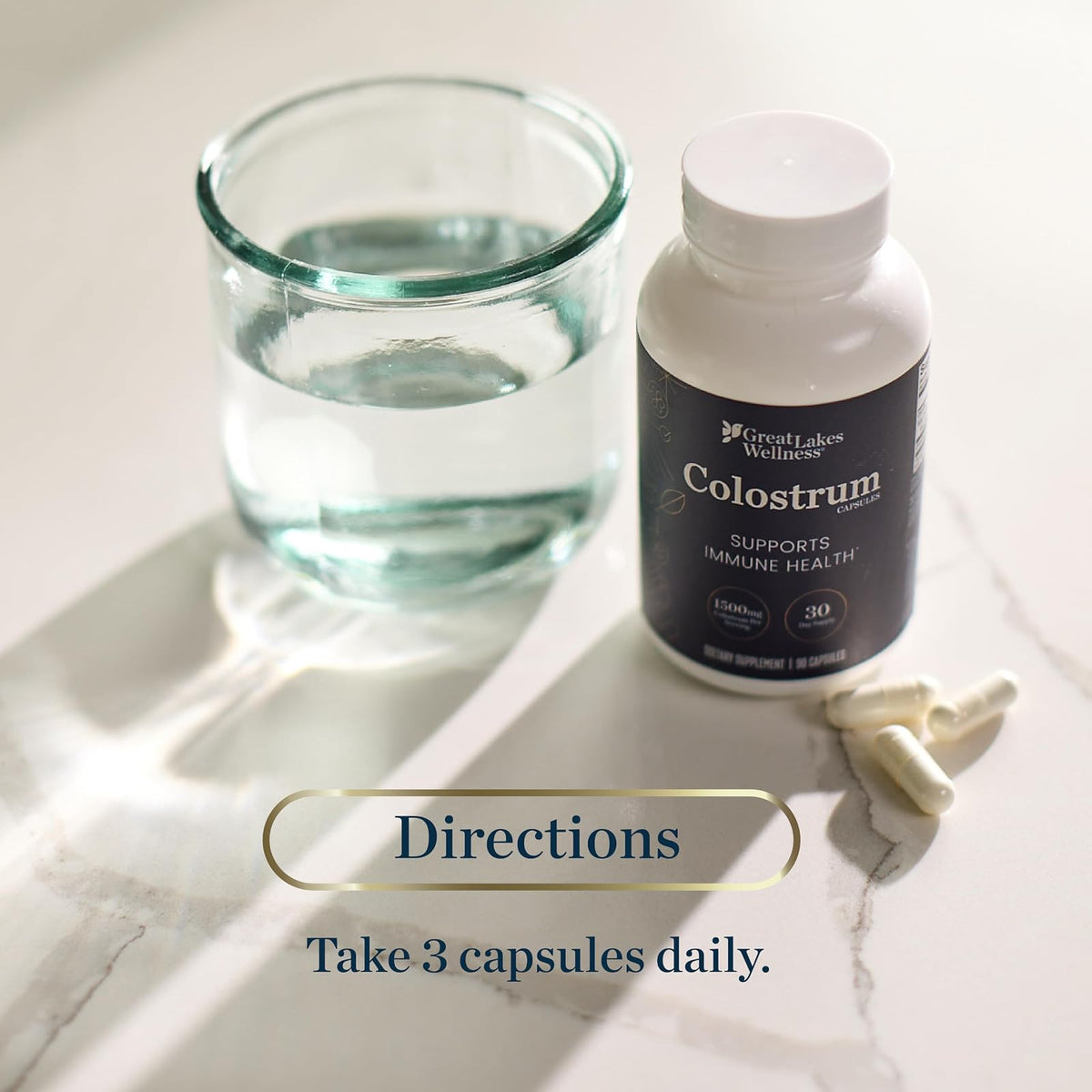 90 capsules of immune support