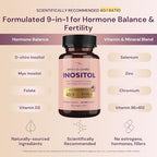 90 capsules of inositol blend