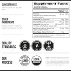 90 capsules of iron bisglycinate