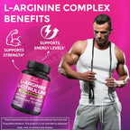 90 capsules of l-arginine power