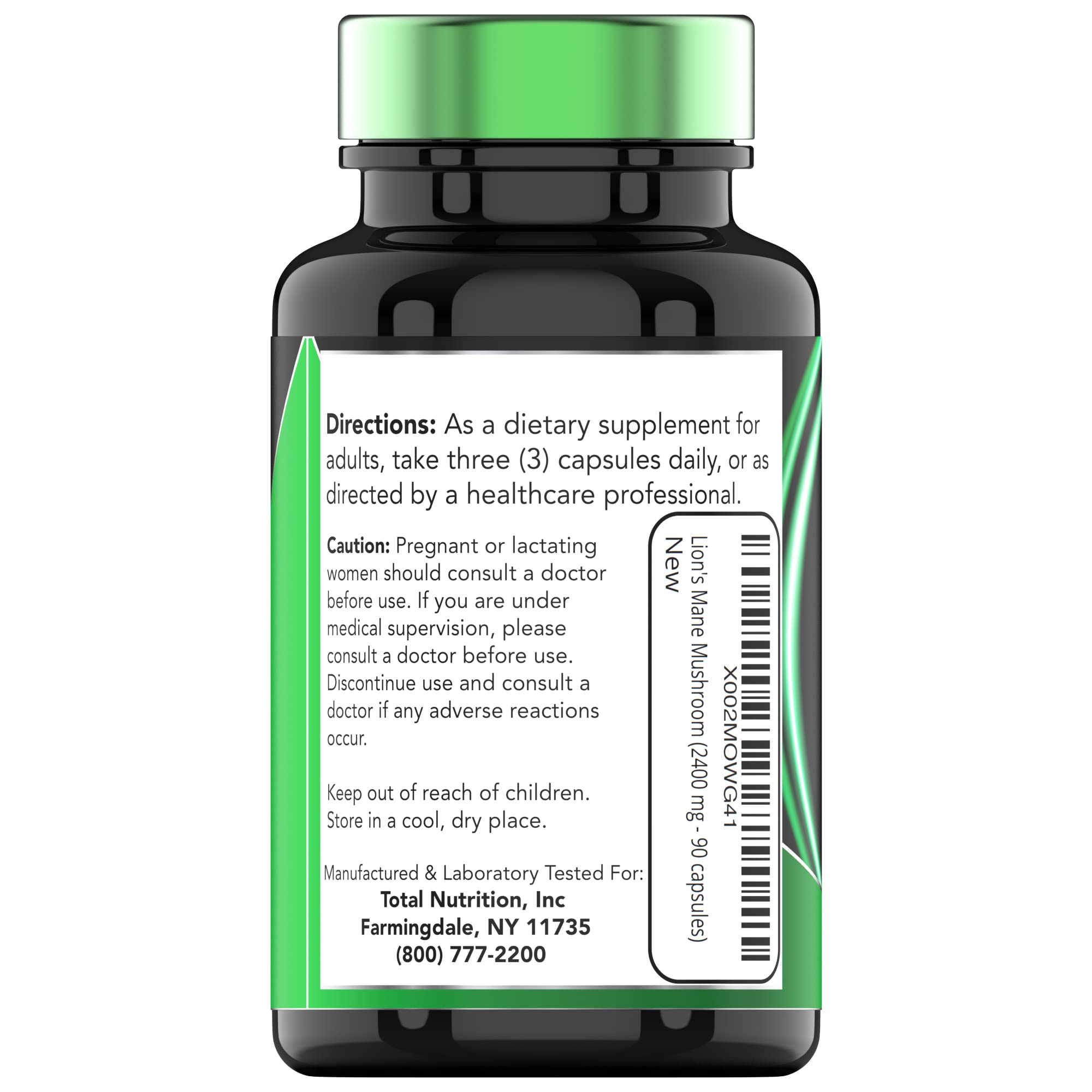90 capsules of Lion's Mane extract