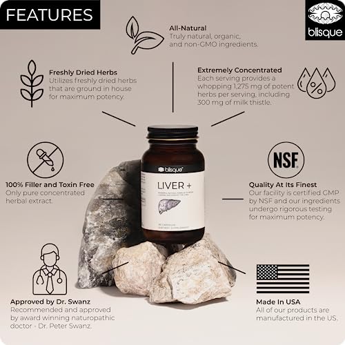 90 capsules of liver detox formula