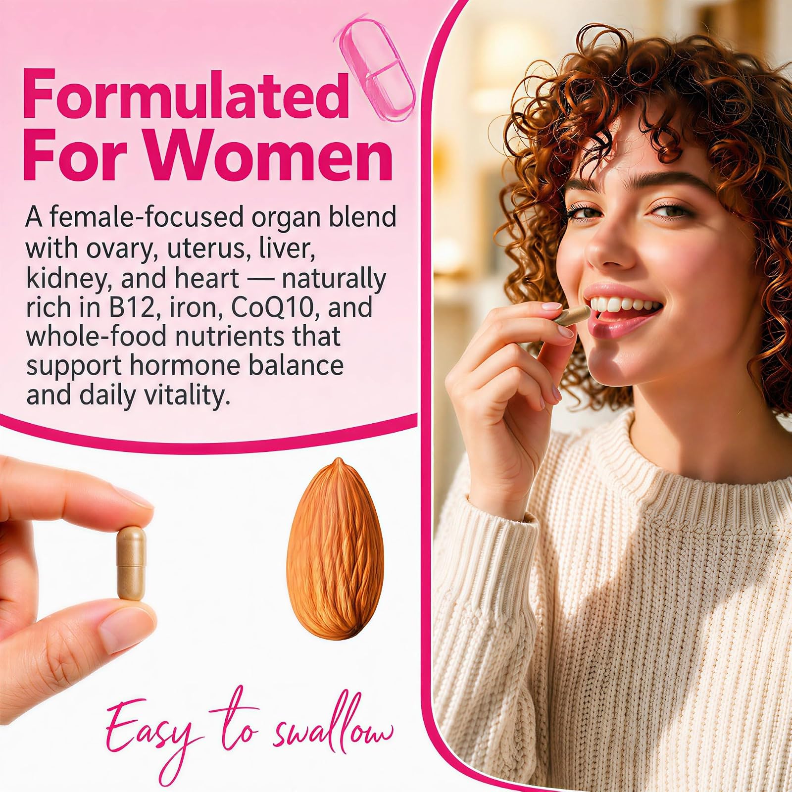 90 capsules of liver extract