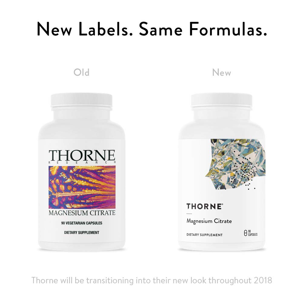 90 capsules of magnesium citrate