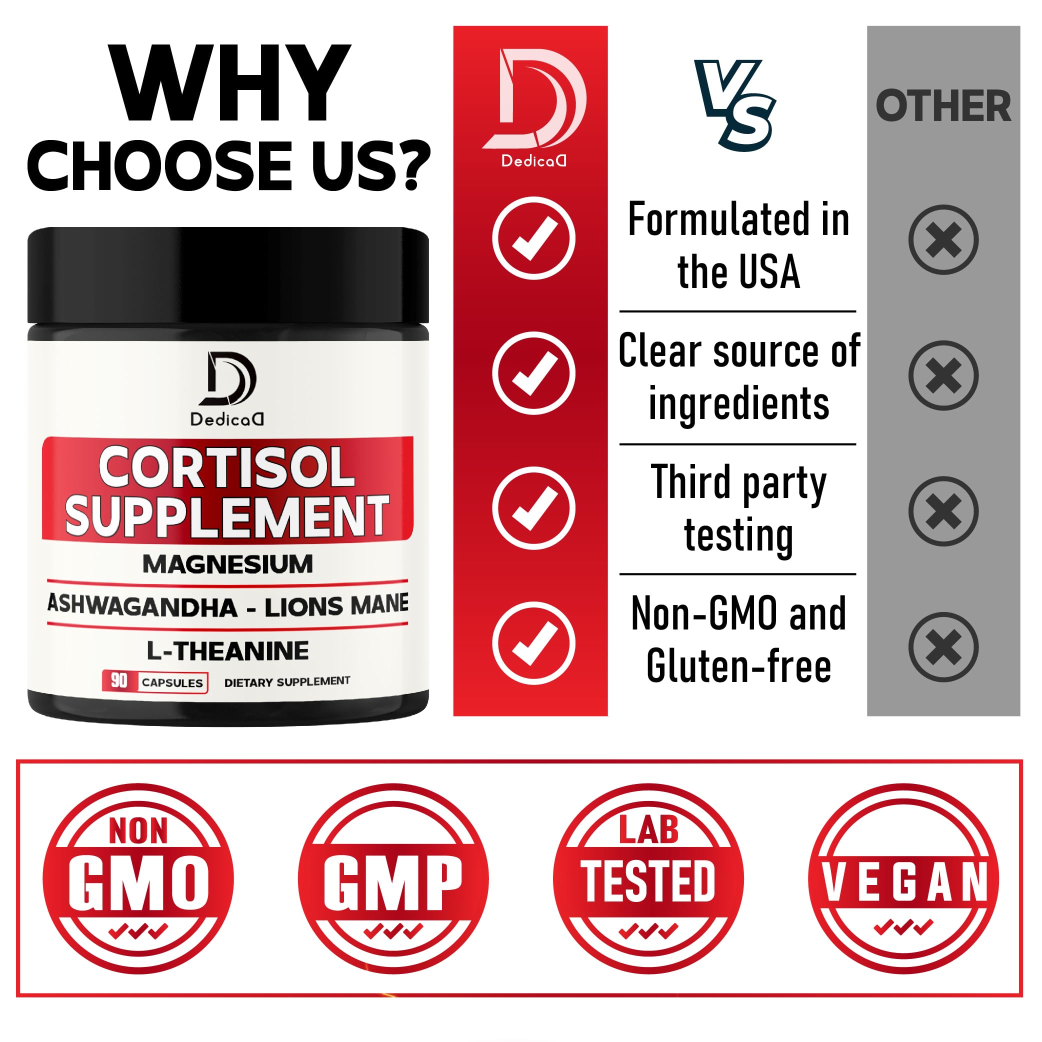 90 capsules of magnesium for convenience