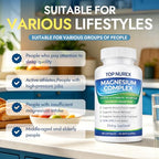 90 capsules of magnesium for energy