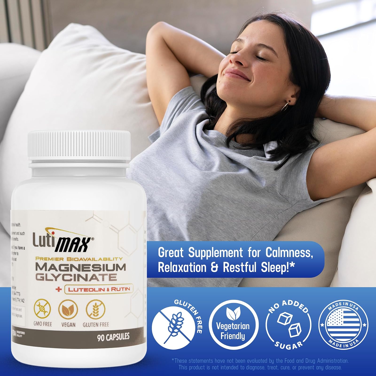90 capsules of magnesium glycinate