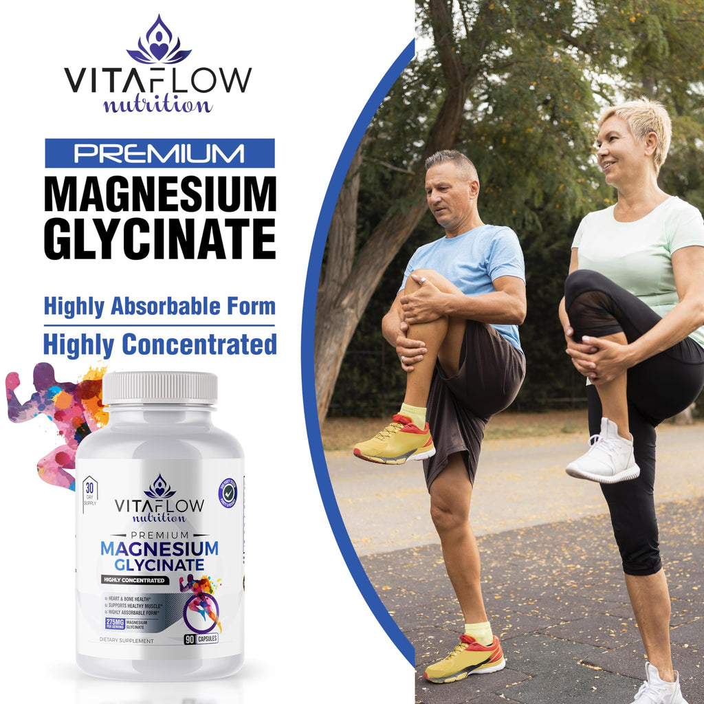 90 capsules of magnesium glycinate