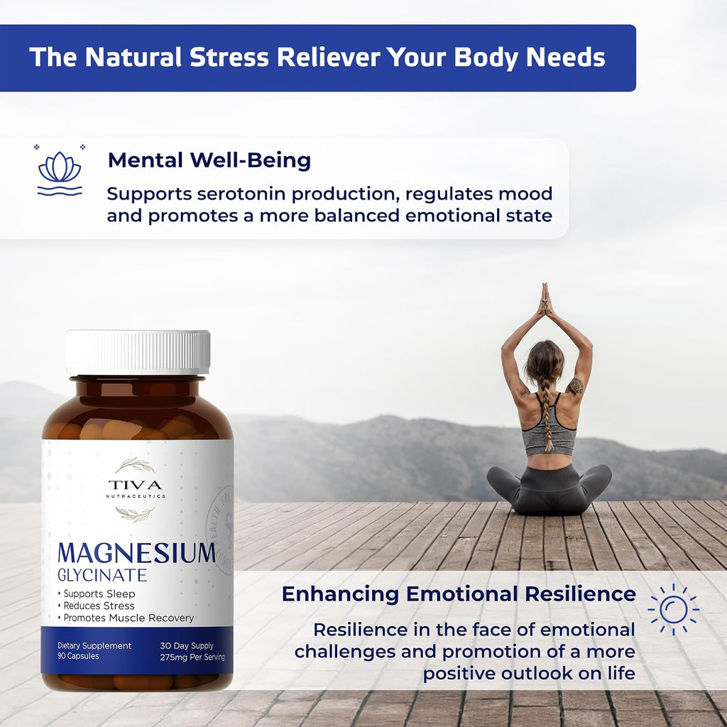 90 capsules of magnesium glycinate