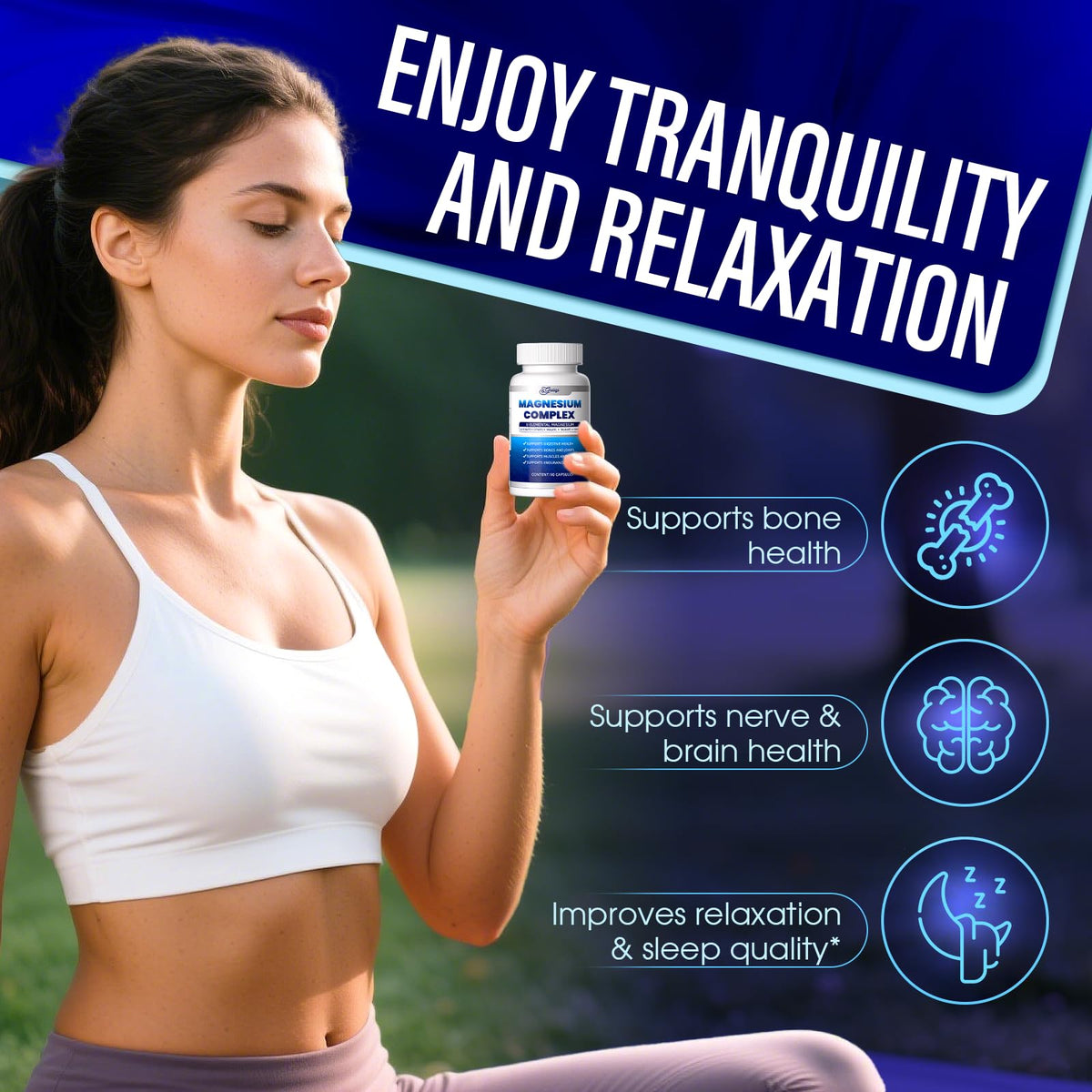 90 capsules of magnesium goodness