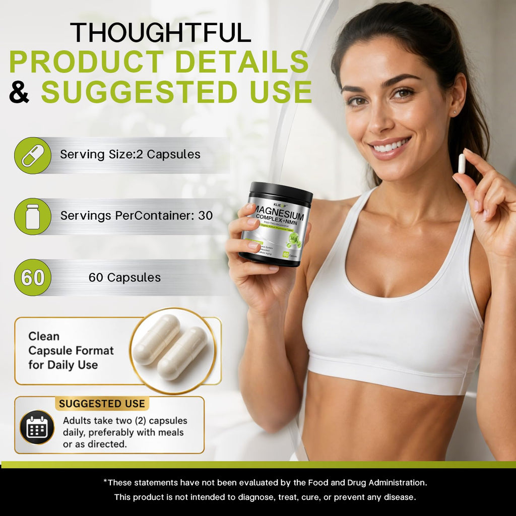 90 capsules of magnesium goodness
