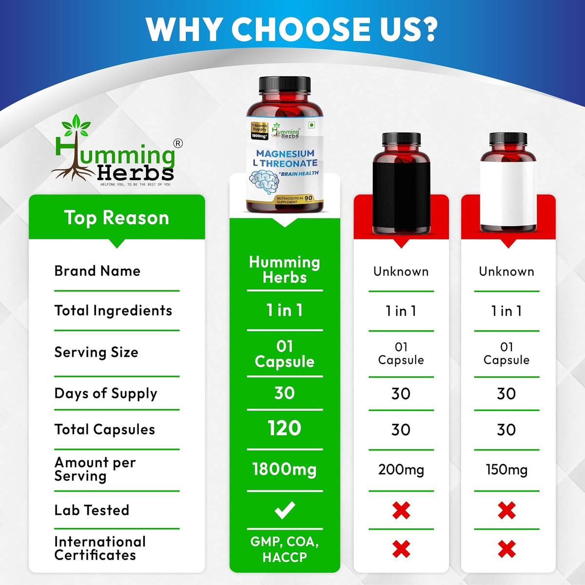 90 capsules of magnesium L-Threonate