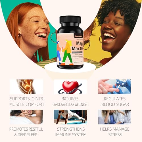 90 capsules of magnesium supplement