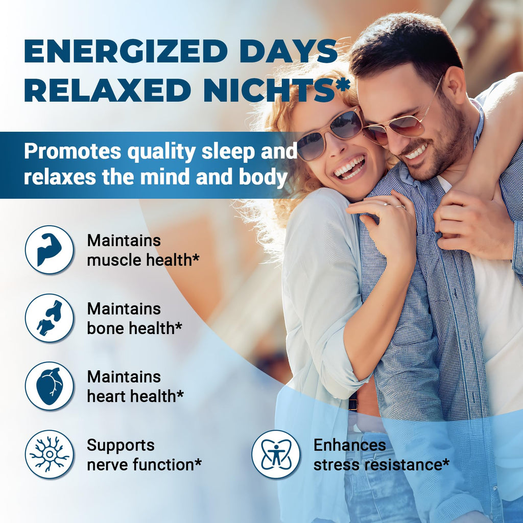 90 capsules of magnesium support