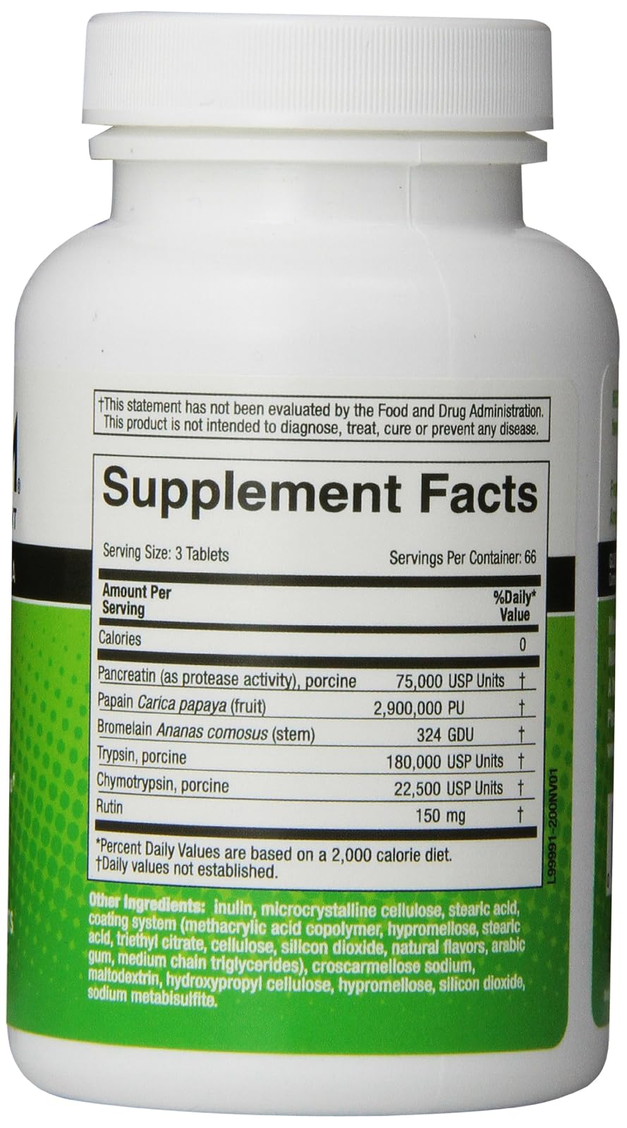 90 capsules of Medizym digestive enzymes