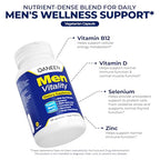 90 capsules of men's multivitamins