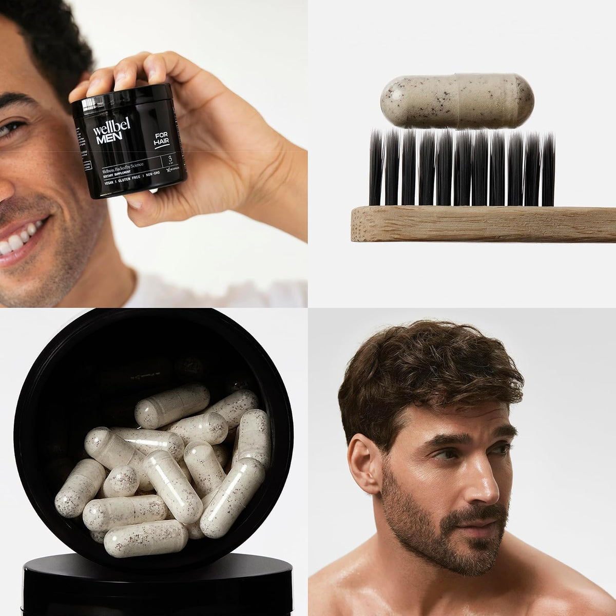 90 capsules of men's multivitamins