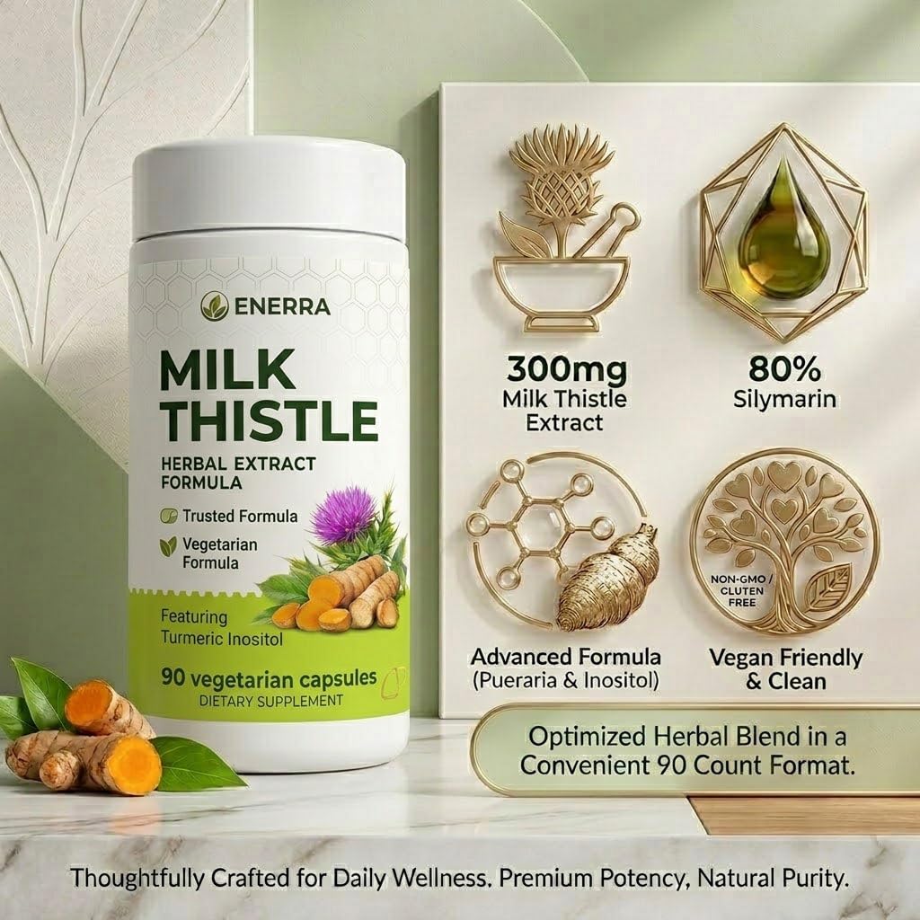 90 capsules of Milk Thistle extract