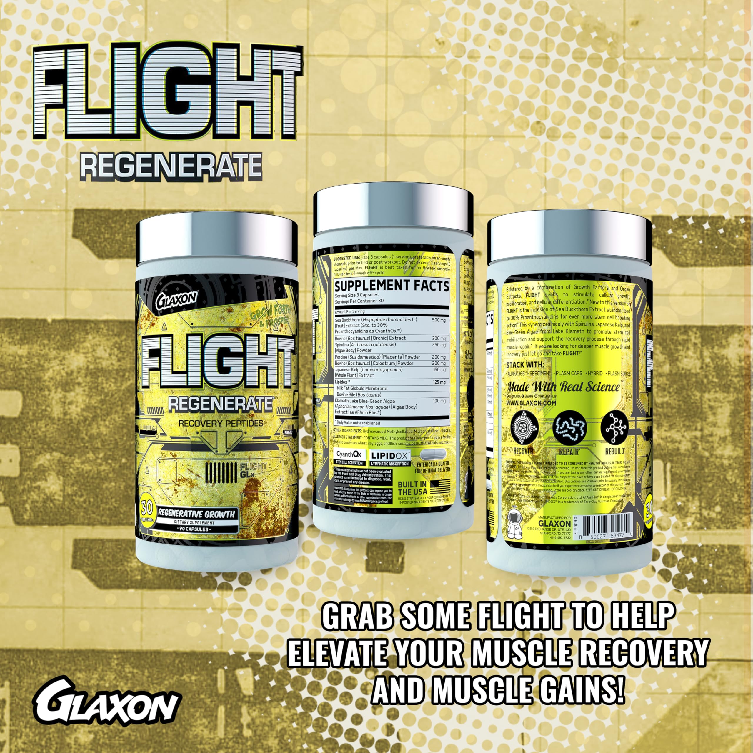 90 capsules of muscle-building power
