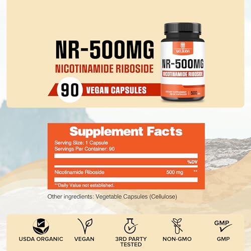 90 capsules of NAD+ support