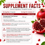 90 capsules of organic pomegranate