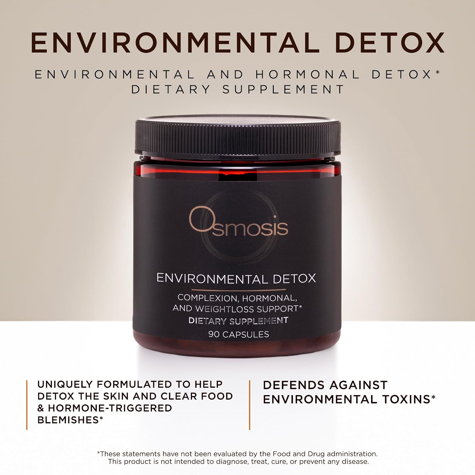 90 capsules of OSMOSIS detox support