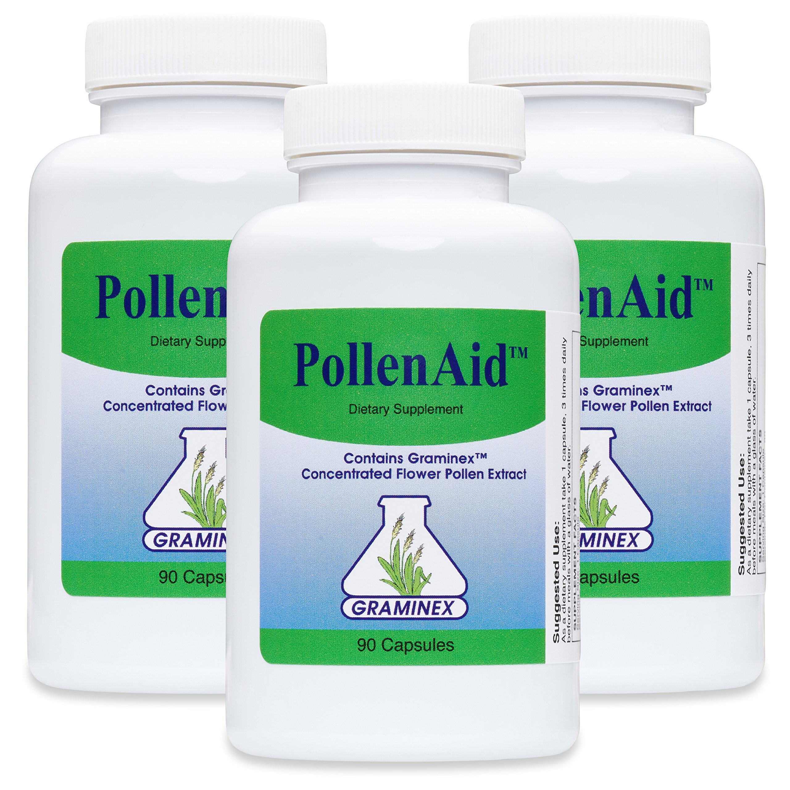90 capsules of PollenAid health benefits