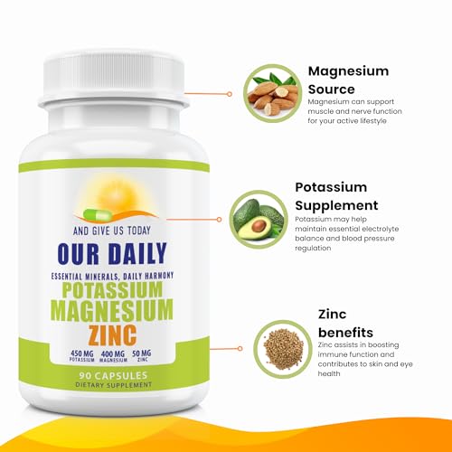 90 capsules of potassium goodness