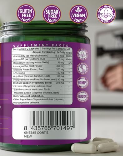 90 capsules of potent ashwagandha extract