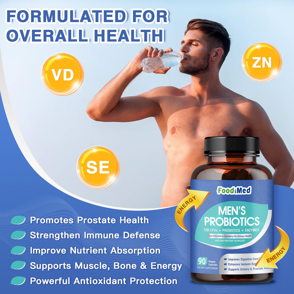 90 capsules of probiotics