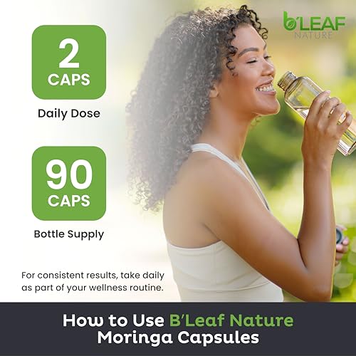 90 capsules of pure moringa