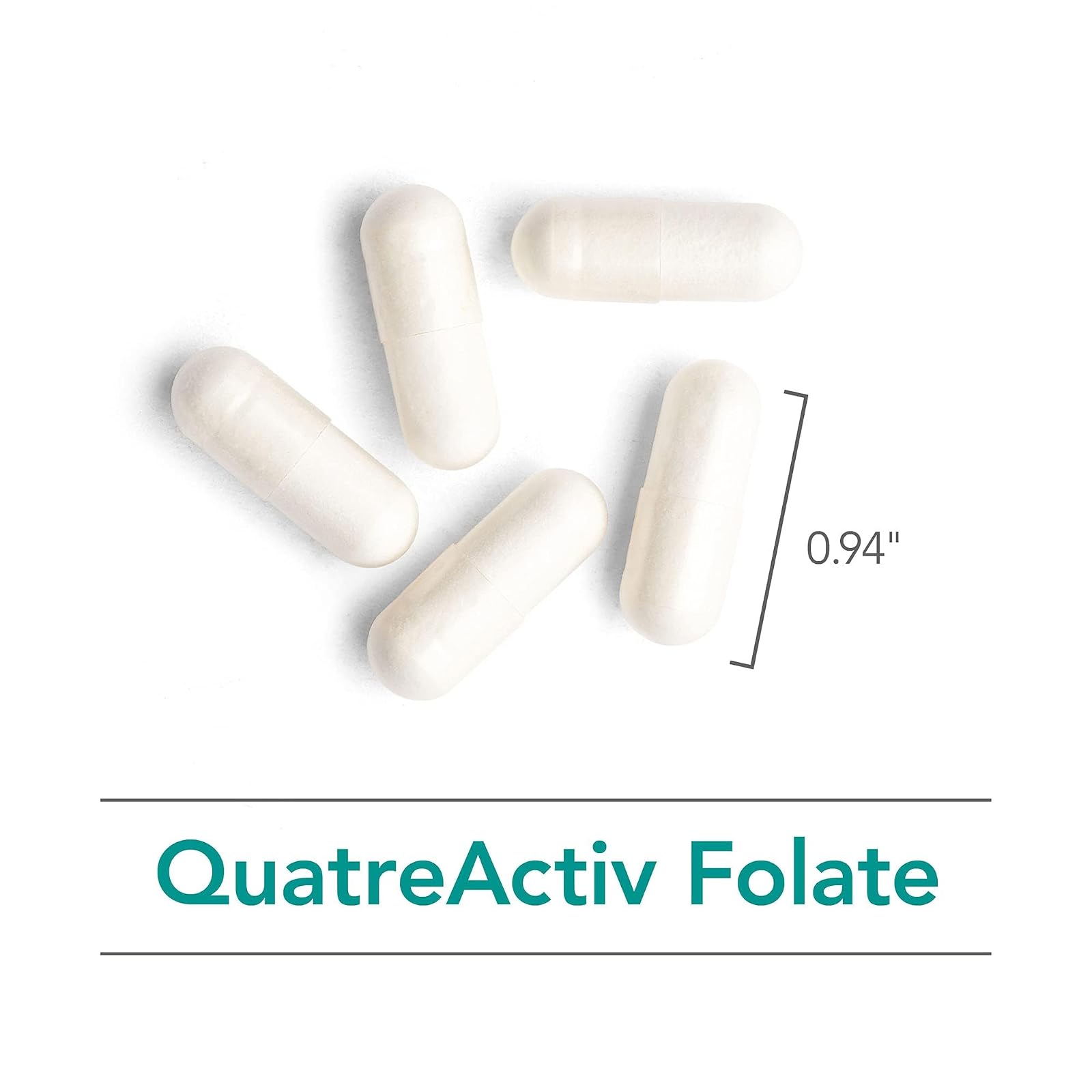 90 capsules of QuatreActiv folate
