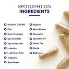 90 capsules of saw palmetto